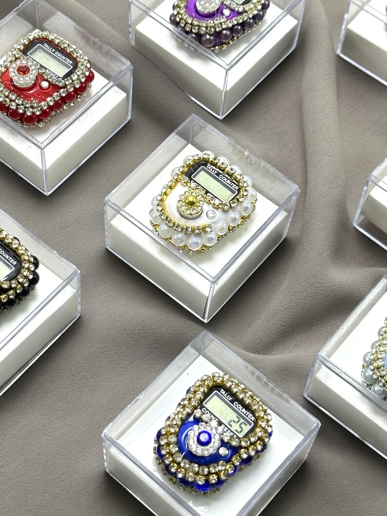Hajj Gift, Umrah Gifts, Swarovski Digital Prayer Beads, Finger Counter ...
