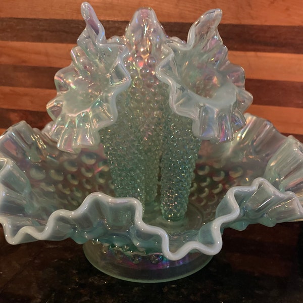 Fenton Epergne - Etsy