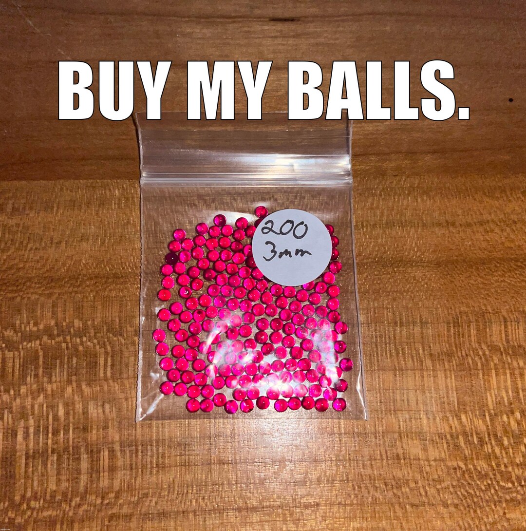 200 Ruby Balls: 3mm Corundum Pearls for Heat Storage Hornet Wohw ...