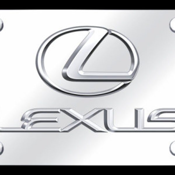 Lexus Logo License Plate - Etsy
