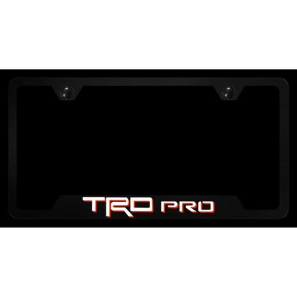 Toyota Trd Pro License Plate Frame - Etsy
