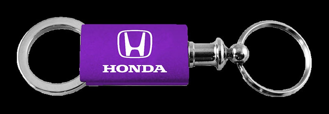 Honda Purple Valet Anodized Aluminum Key Chain Fob Ring Official ...