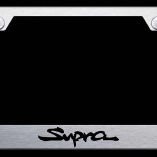 Toyota Supra License Plate Frame - Etsy