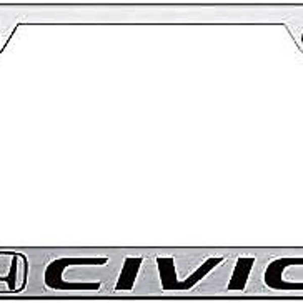Honda Civic License Plate Frames - Etsy