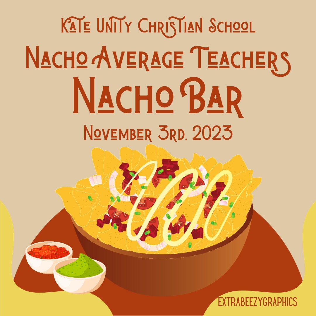 Nacho Average Teachers Nacho Bar - Etsy