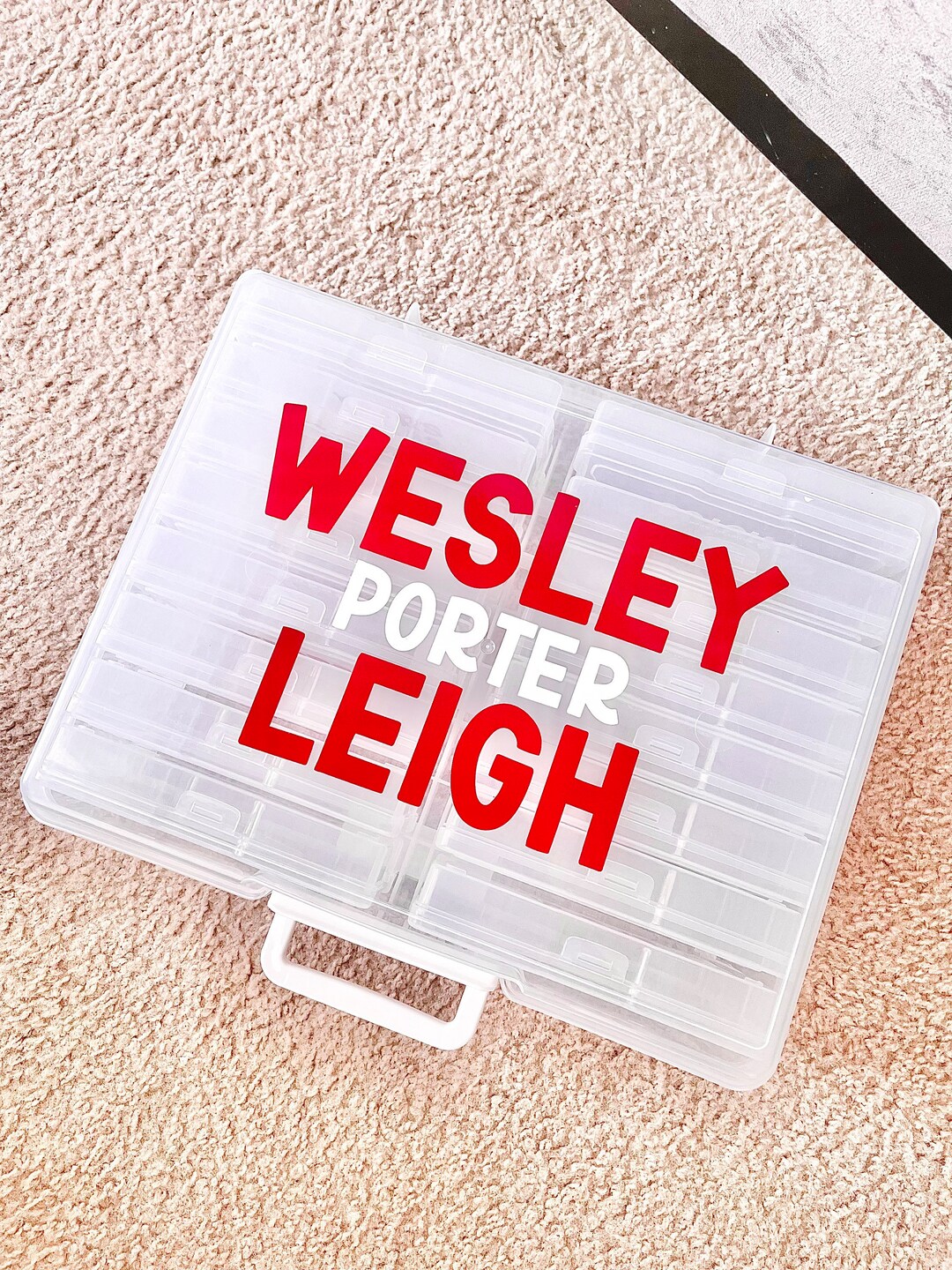 Photo Box / Storage Labels / Digital File / Editable / 1st Birthday ...