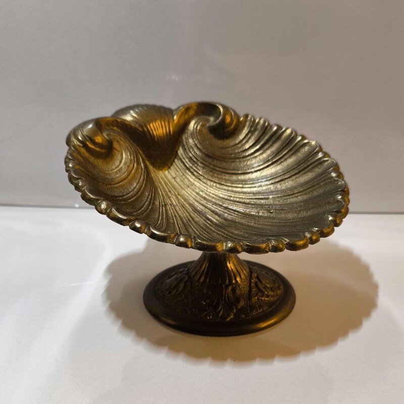 Brass Shell Dish - Etsy