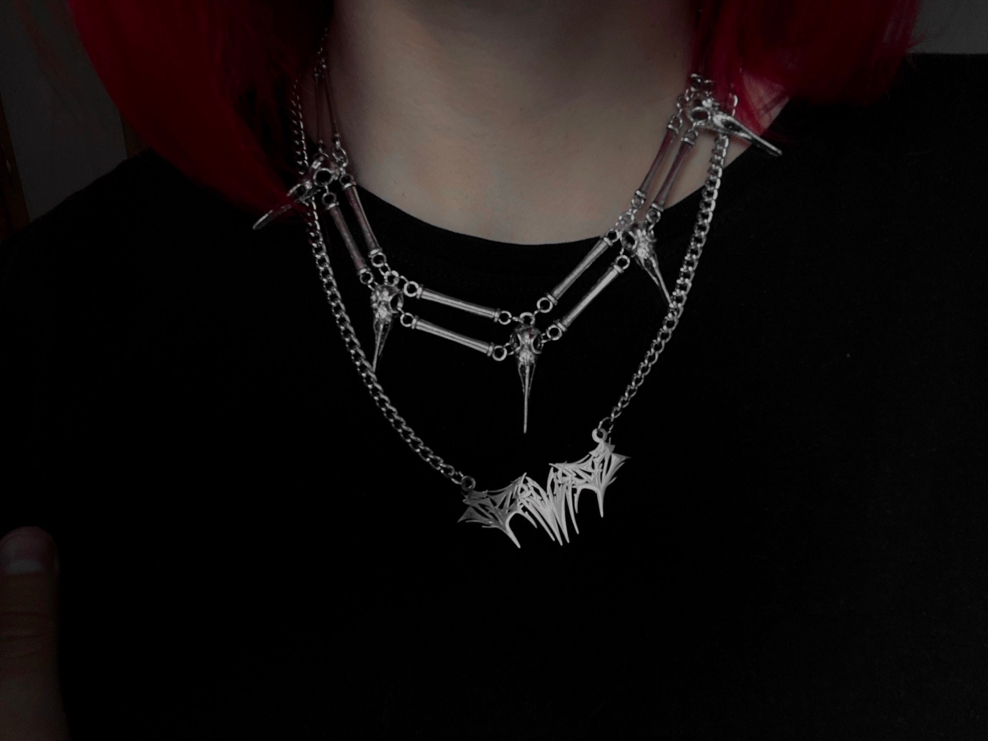 Y2k Tribal Art Chain - Etsy