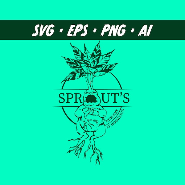 Mandrake Svg - Etsy