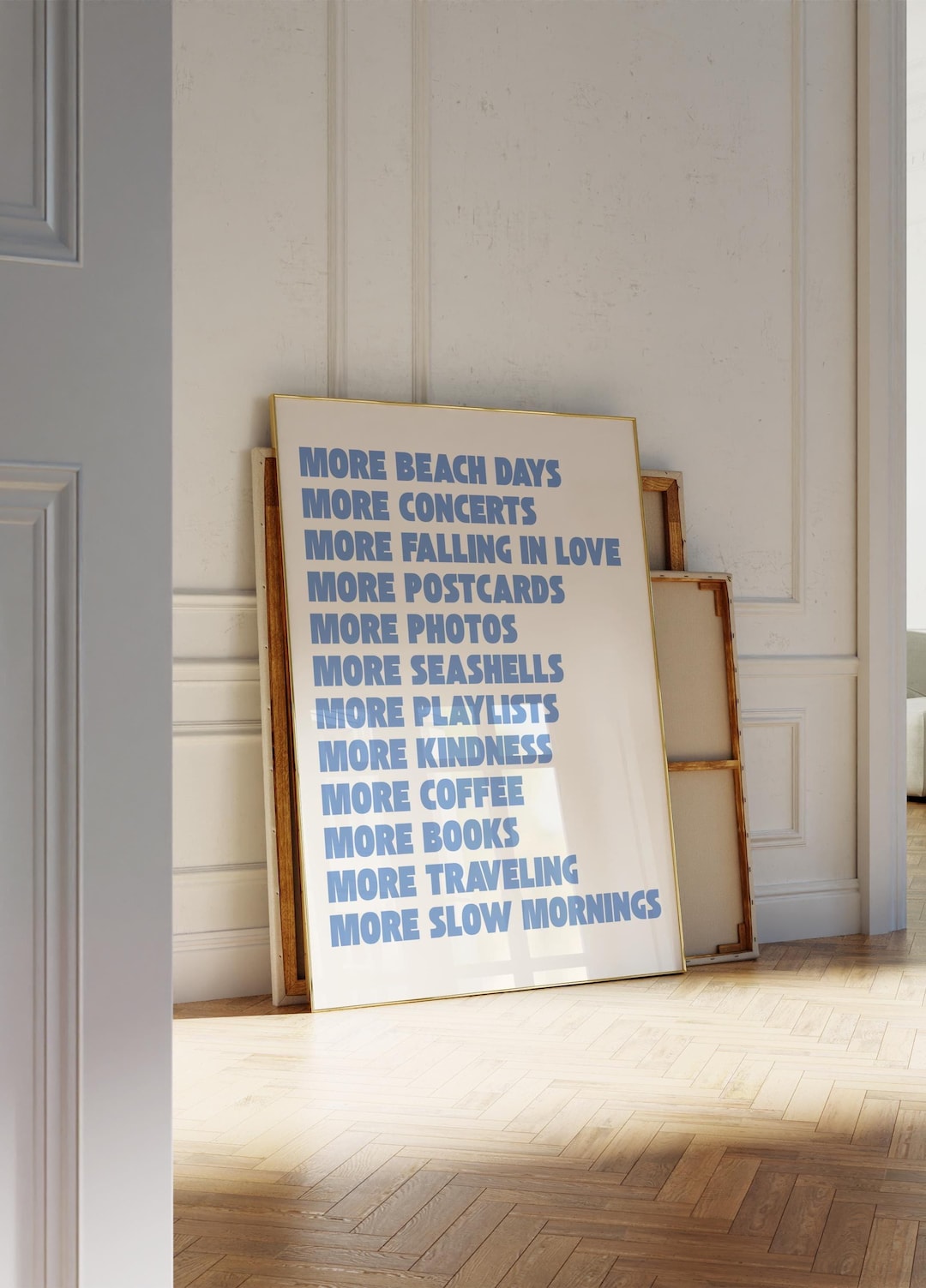 More Good Things Art Print | More Beach Days | Positive Vibes | Summer ...