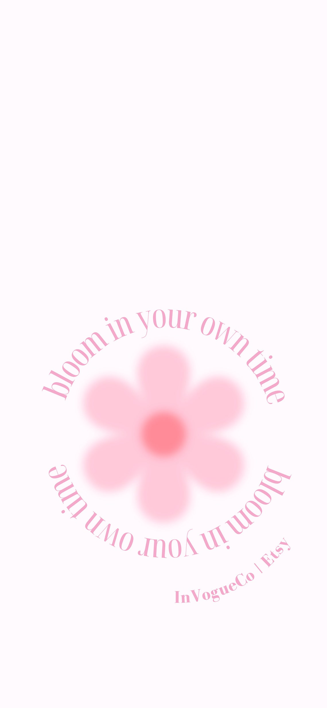 Pink iPhone Wallpaper | Positive Vibes | Quotes | Minimalistic iPhone ...