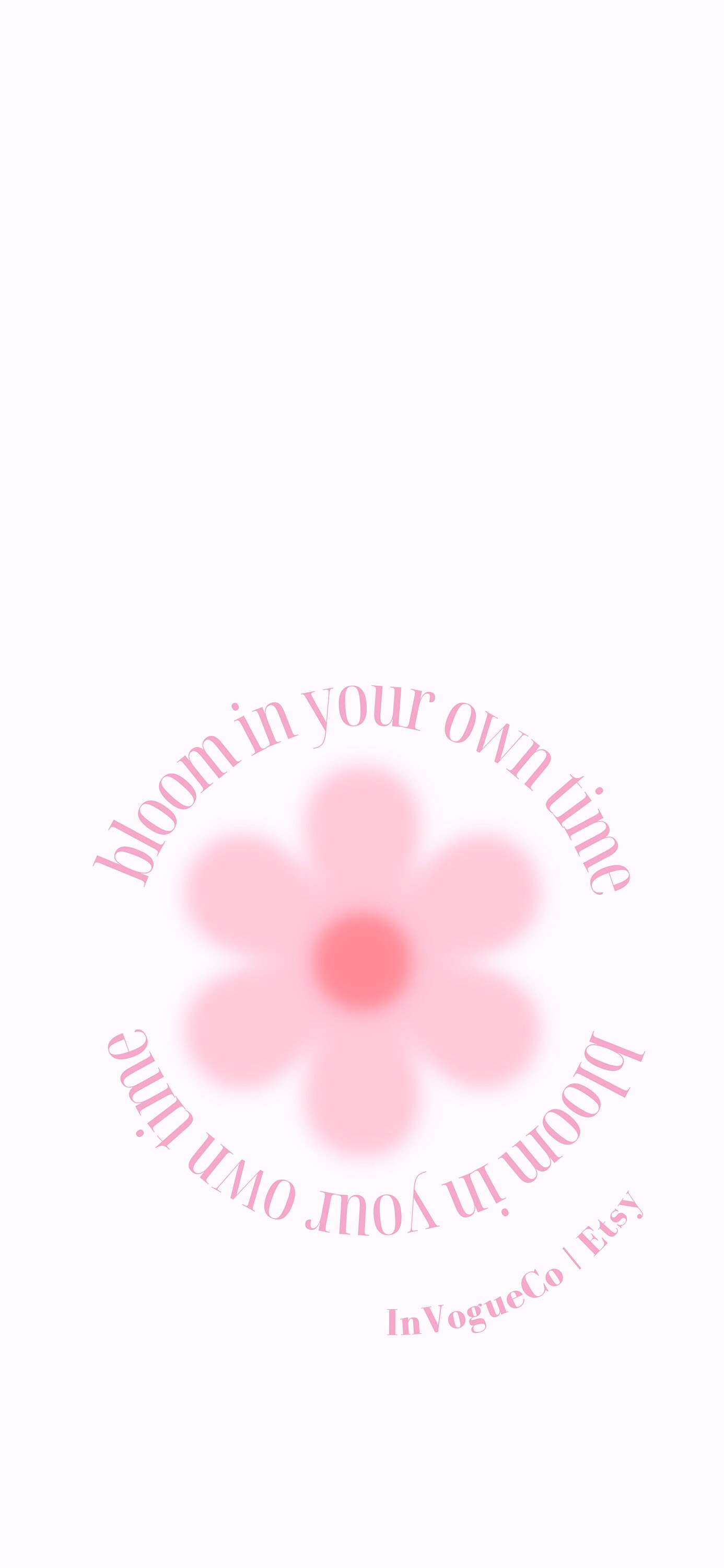 Pink iPhone Wallpaper | Positive Vibes | Quotes | Minimalistic iPhone ...
