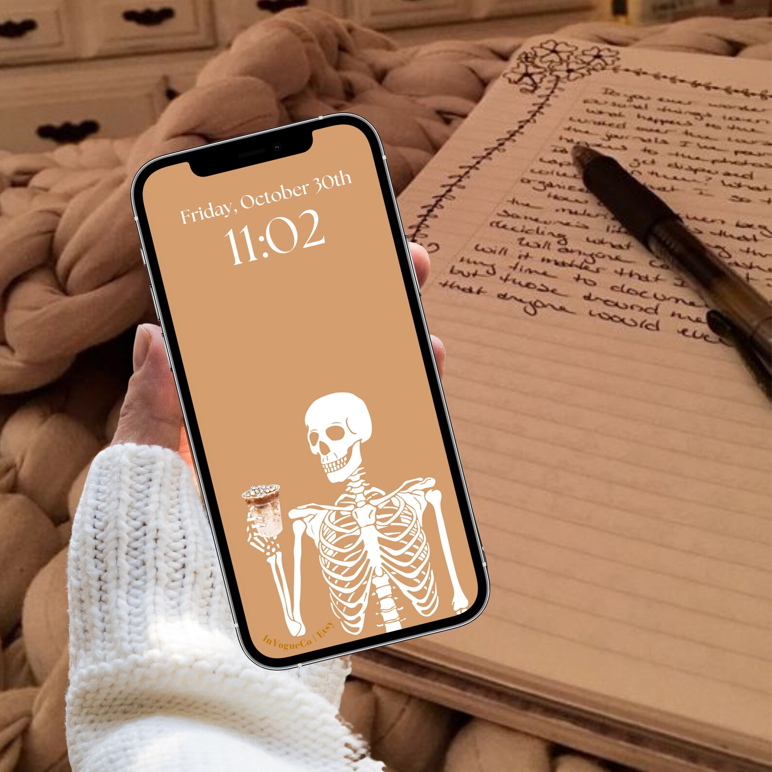 Fall Aesthetic Wallpaper | Fall Lockscreen Wallpaper | Fall iPhone ...