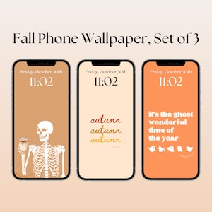Fall Aesthetic Wallpaper | Fall Lockscreen Wallpaper | Fall iPhone ...