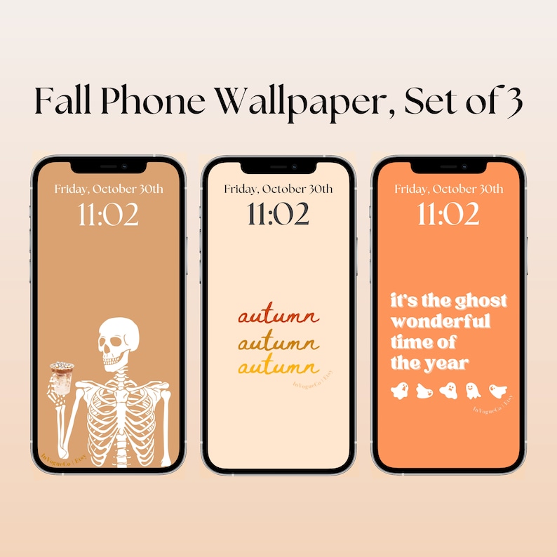Fall Aesthetic Wallpaper | Fall Lockscreen Wallpaper | Fall iPhone ...
