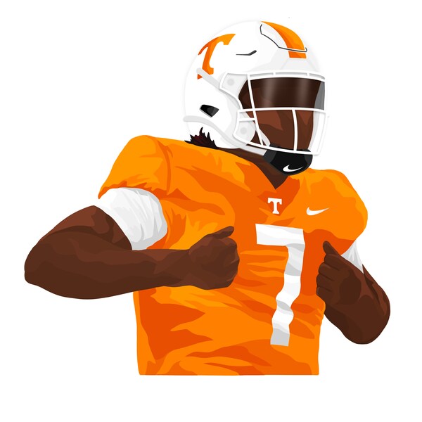Joe Milton Tennessee Vols - Etsy