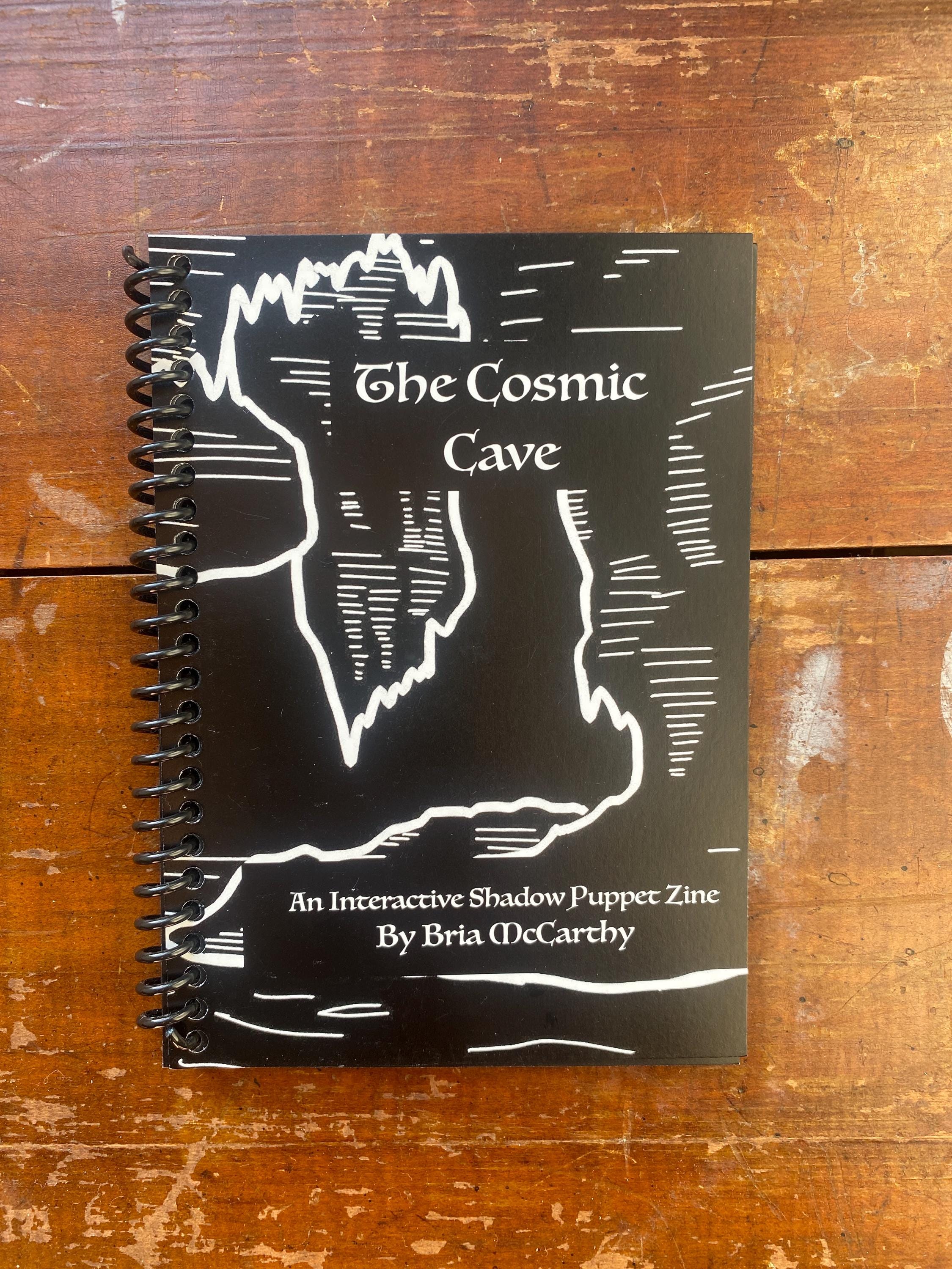 Shadow Puppet Book Zine: the Cosmic Cave - Interactive Fantasy Story - Etsy