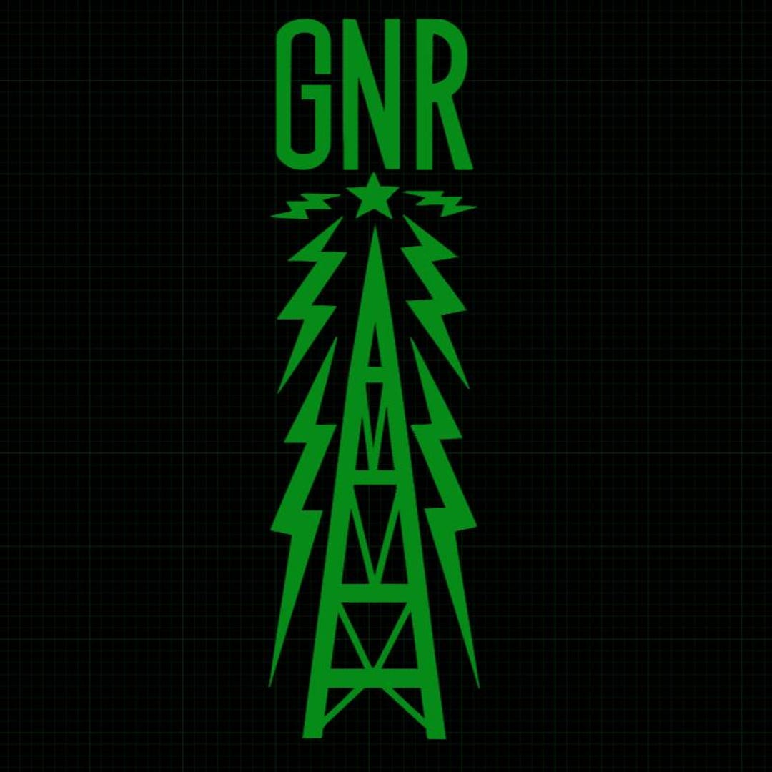 Galaxy New Radio GNR Tower Decal Sticker - Etsy