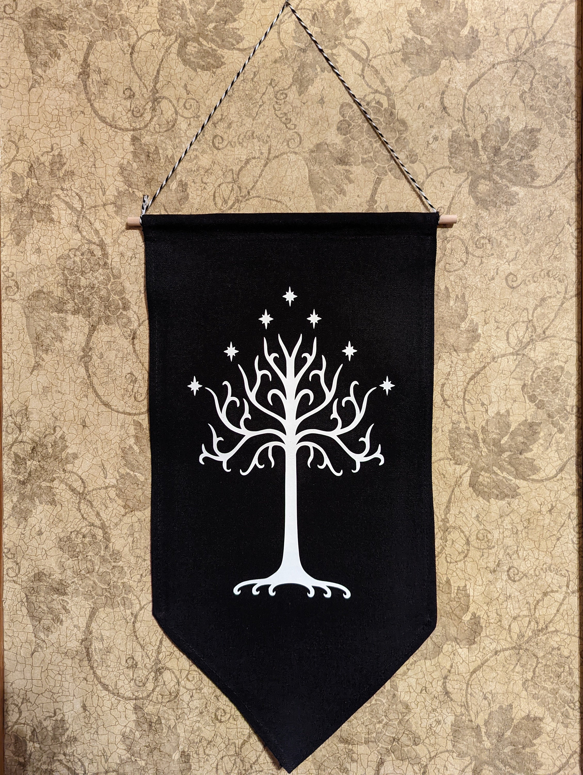Lord of the Rings Tree of Gondor Banner - Etsy