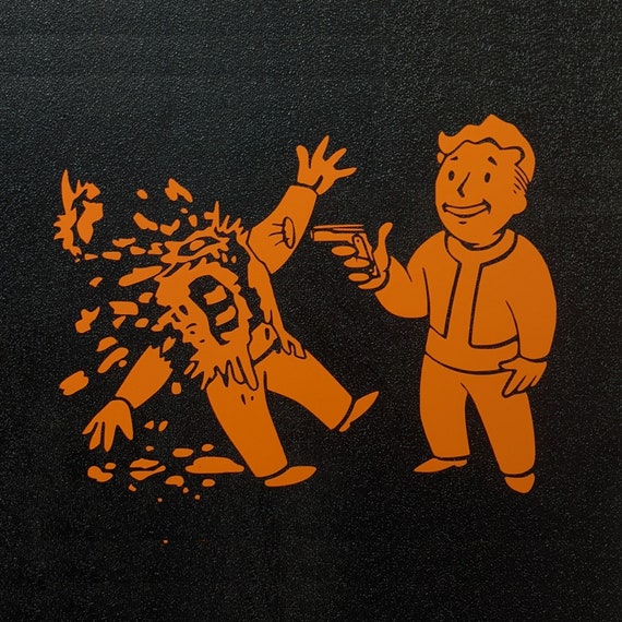 Fallout Bloody Mess Perk Vinyl Decal Sticker - Etsy