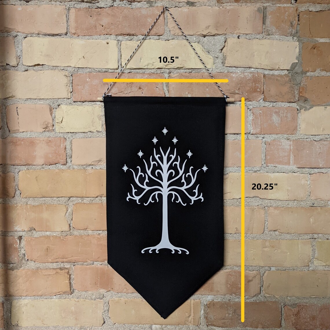 Lord of the Rings Tree of Gondor Banner - Etsy Canada