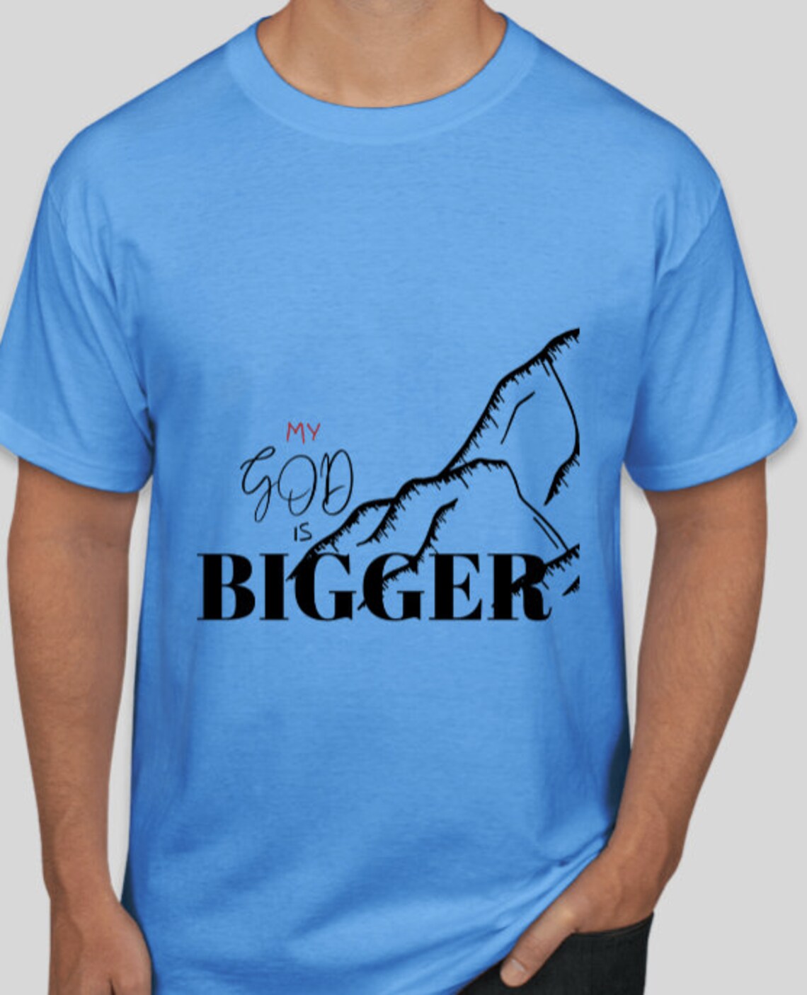 My God is Bigger Digital Download, Christian, Inspirational, Gospel - Etsy