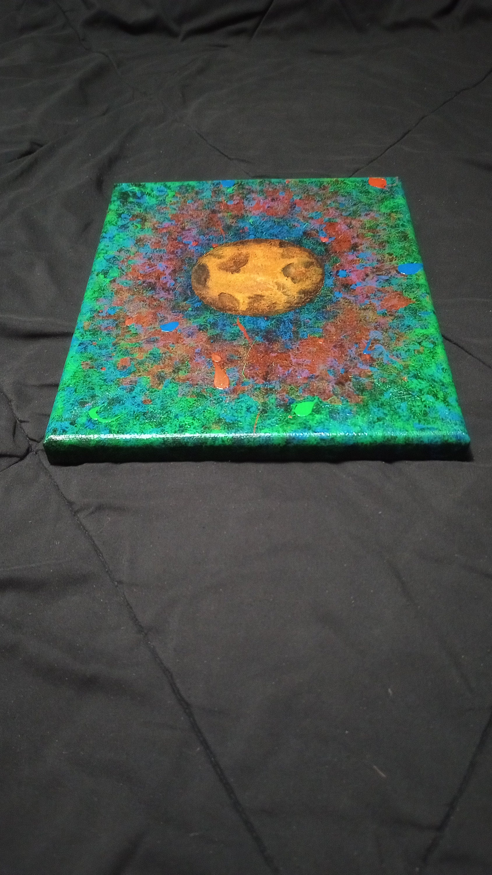 Planetary Pulse UV Reactive Original Splatter and Sponge Acrylic ...