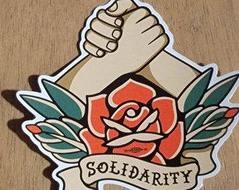 Solidarity Forever Sticker - Etsy