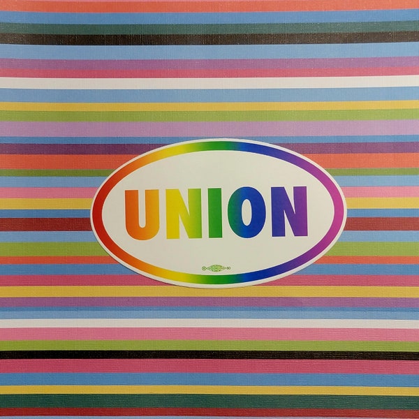 Union Pride Car Decal - Etsy