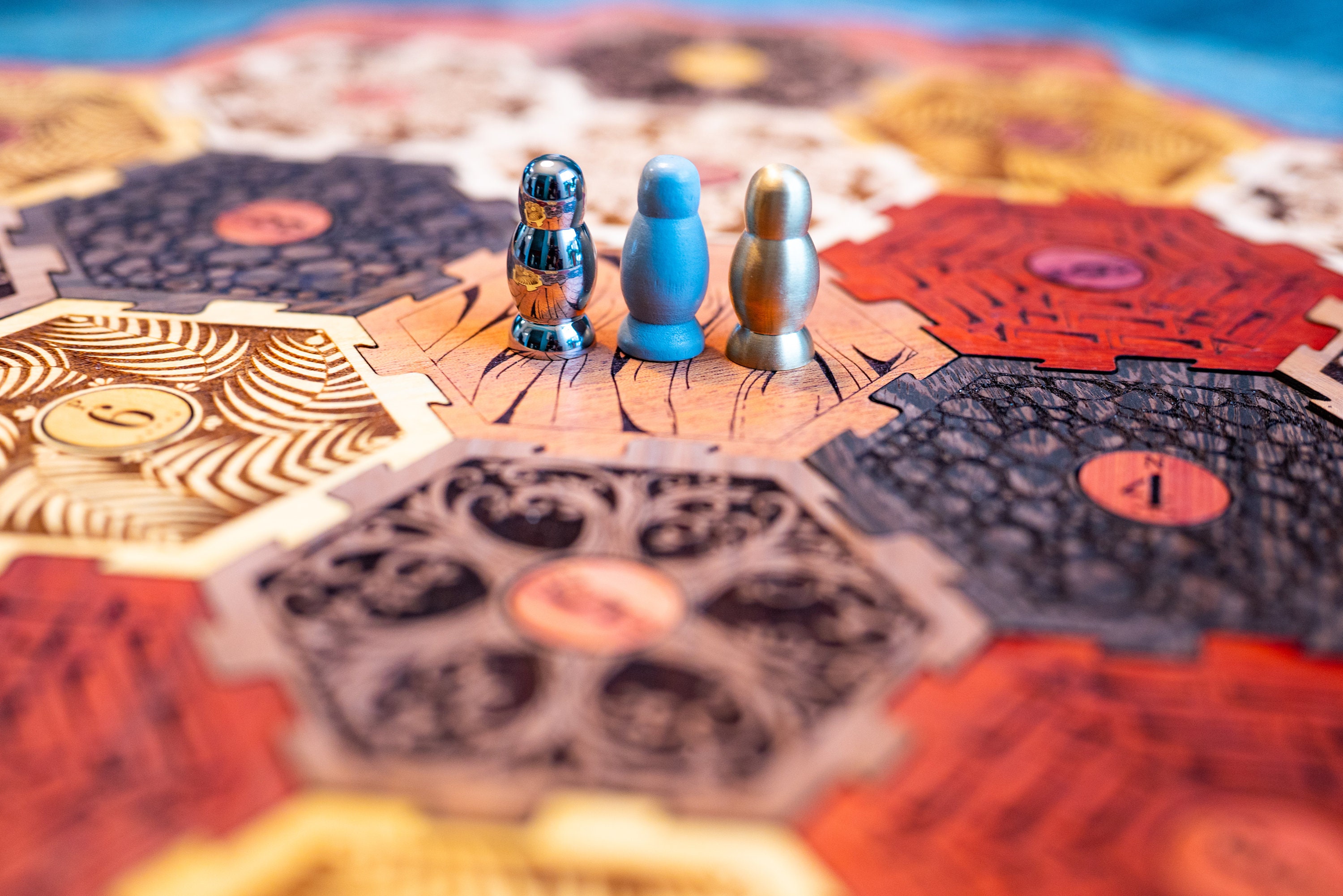 Settlers of Catan Brass or Stainless Steel Robber Game Piece - Etsy