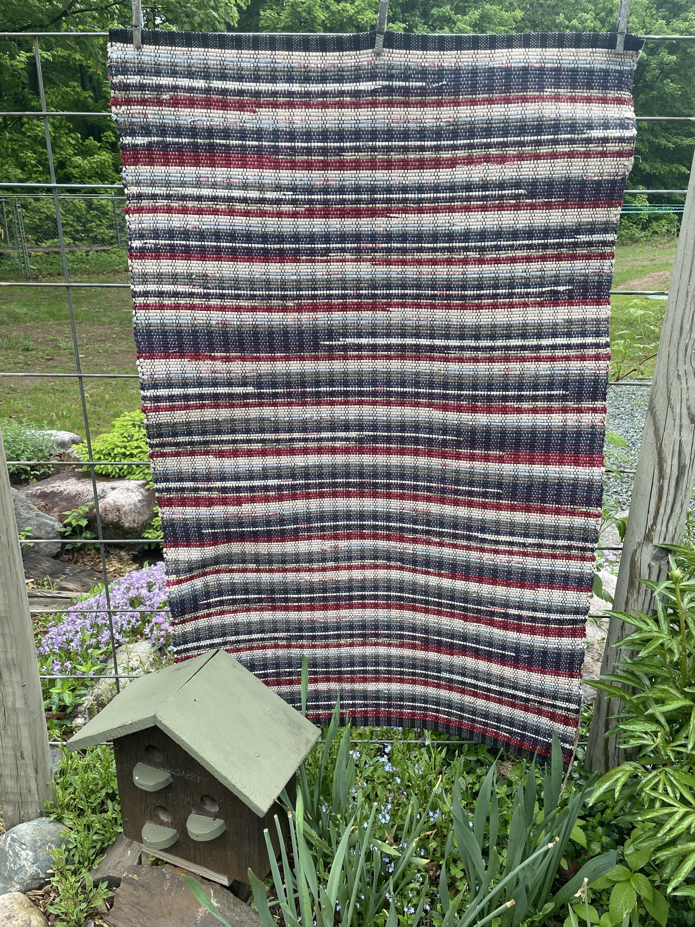 Finnish Style Rag Rug - Etsy