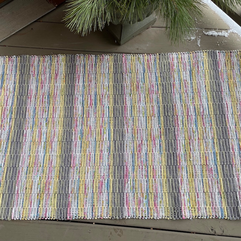 Loom Woven Rag Rugs - Etsy