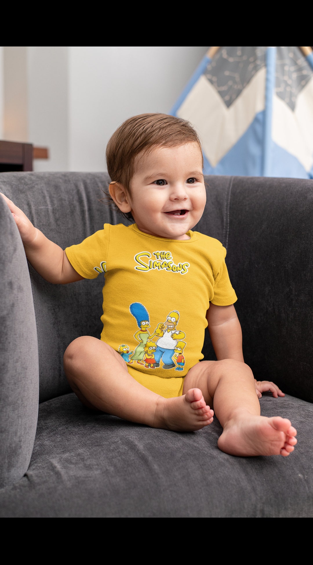 Infant Baby Rib Bodysuit Simpson Baby Body Suit Simpson Cartoon Bart ...