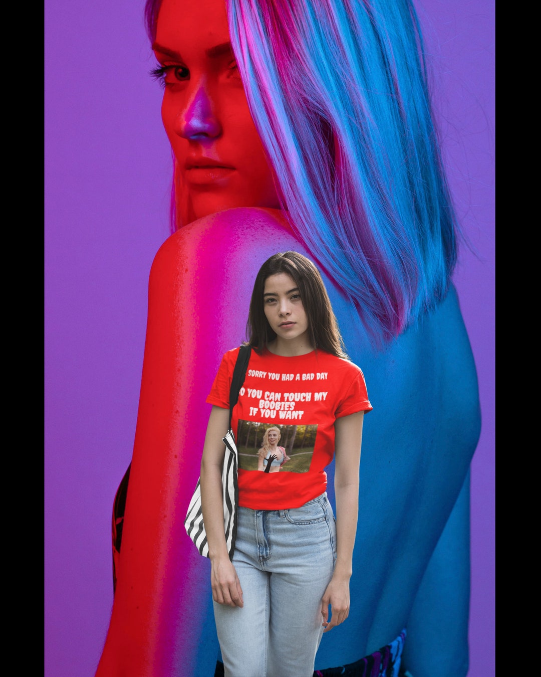 Bad Day Shirt Touch My Boobs Permission To Touch Boobs Fondle My Brests Shirt Free Access To