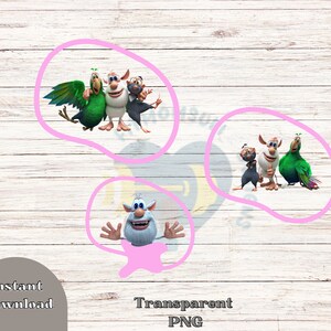 Booba PNG, Booba Birthday Girl PNG, Booba Sticker Digital File - Etsy