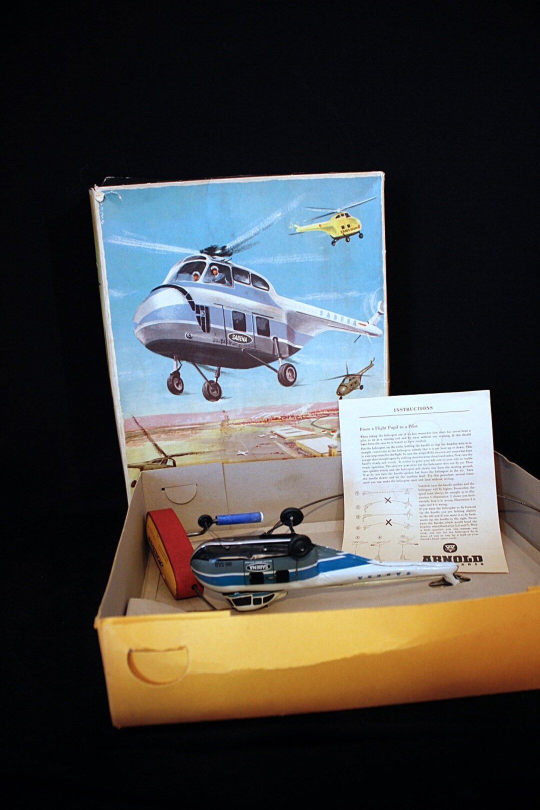 ARNOLD HELIBUS SABENA /ca.1956/made in Western Germany - Etsy