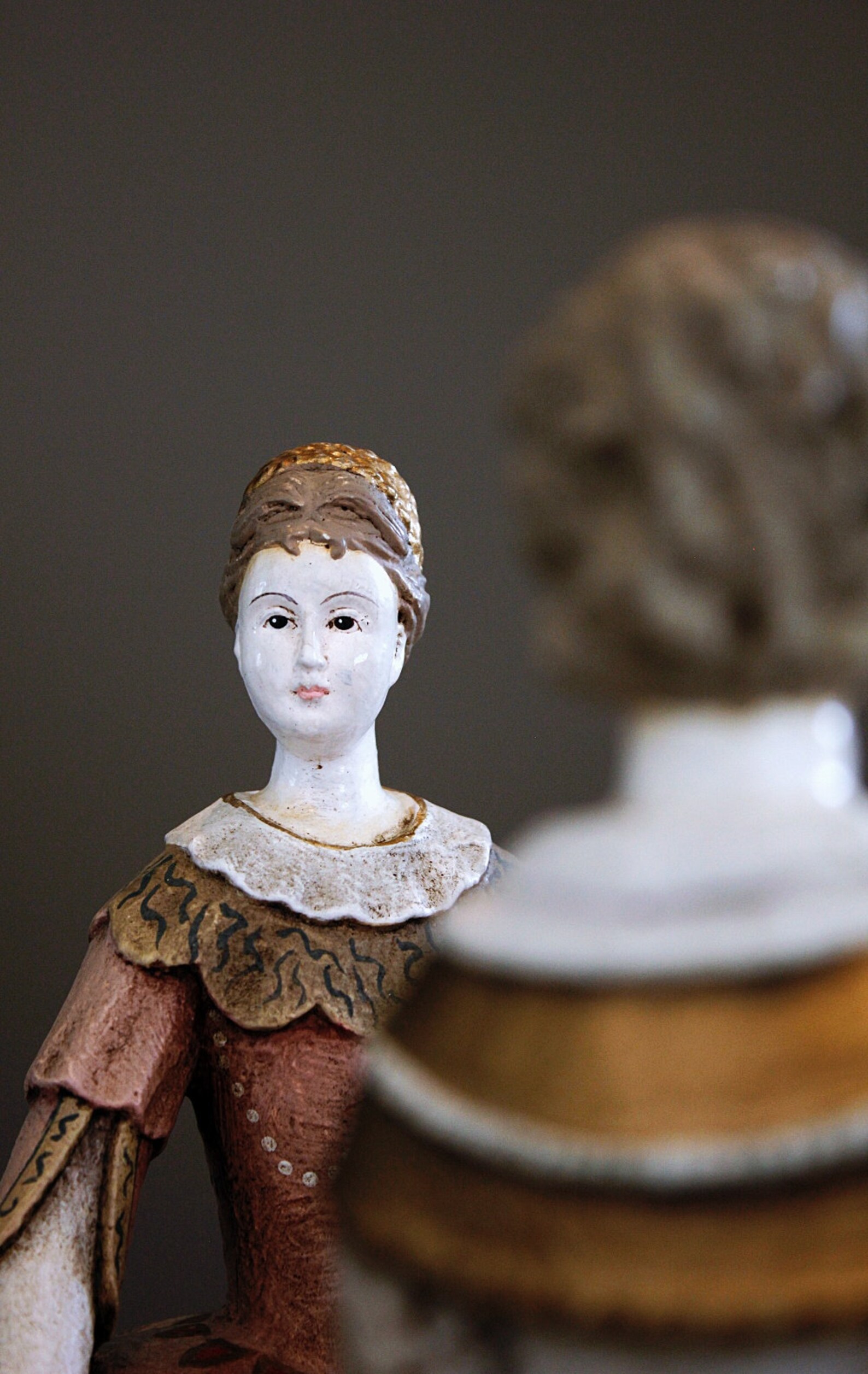 Victorian Era Women in Day Dresses / 2 X PLASTER Figures/art - Etsy