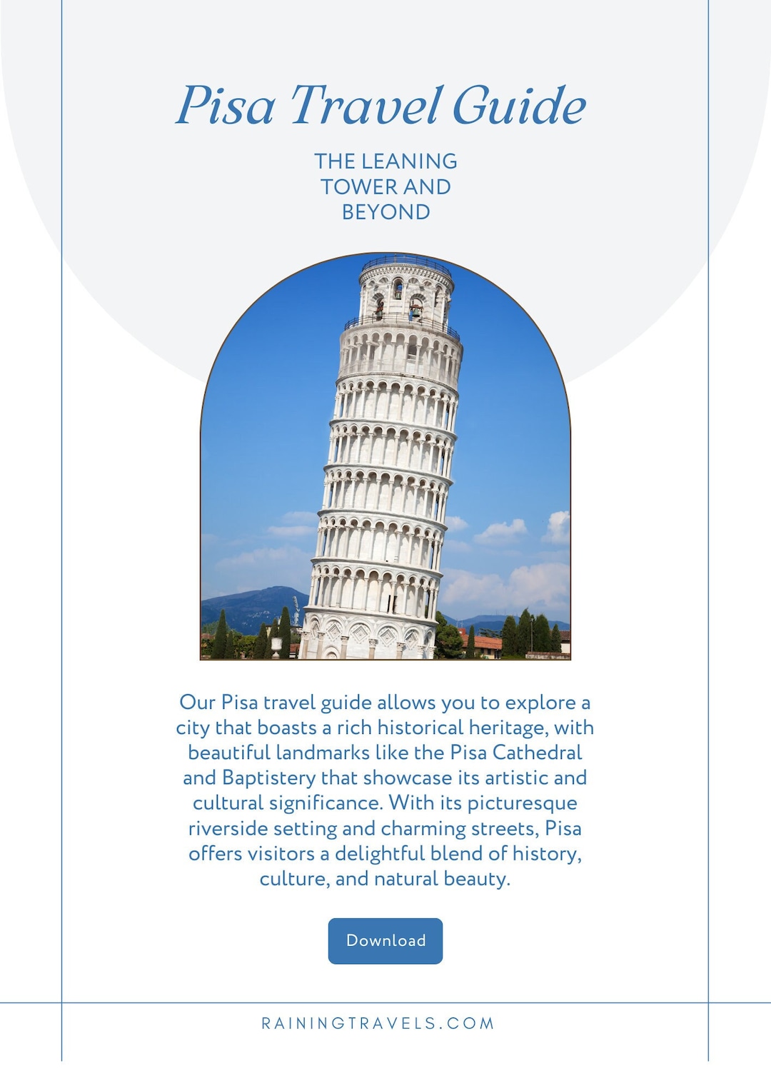 Pisa Travel Guide Tuscany, City Guide, Digital Travel Planner, Google ...