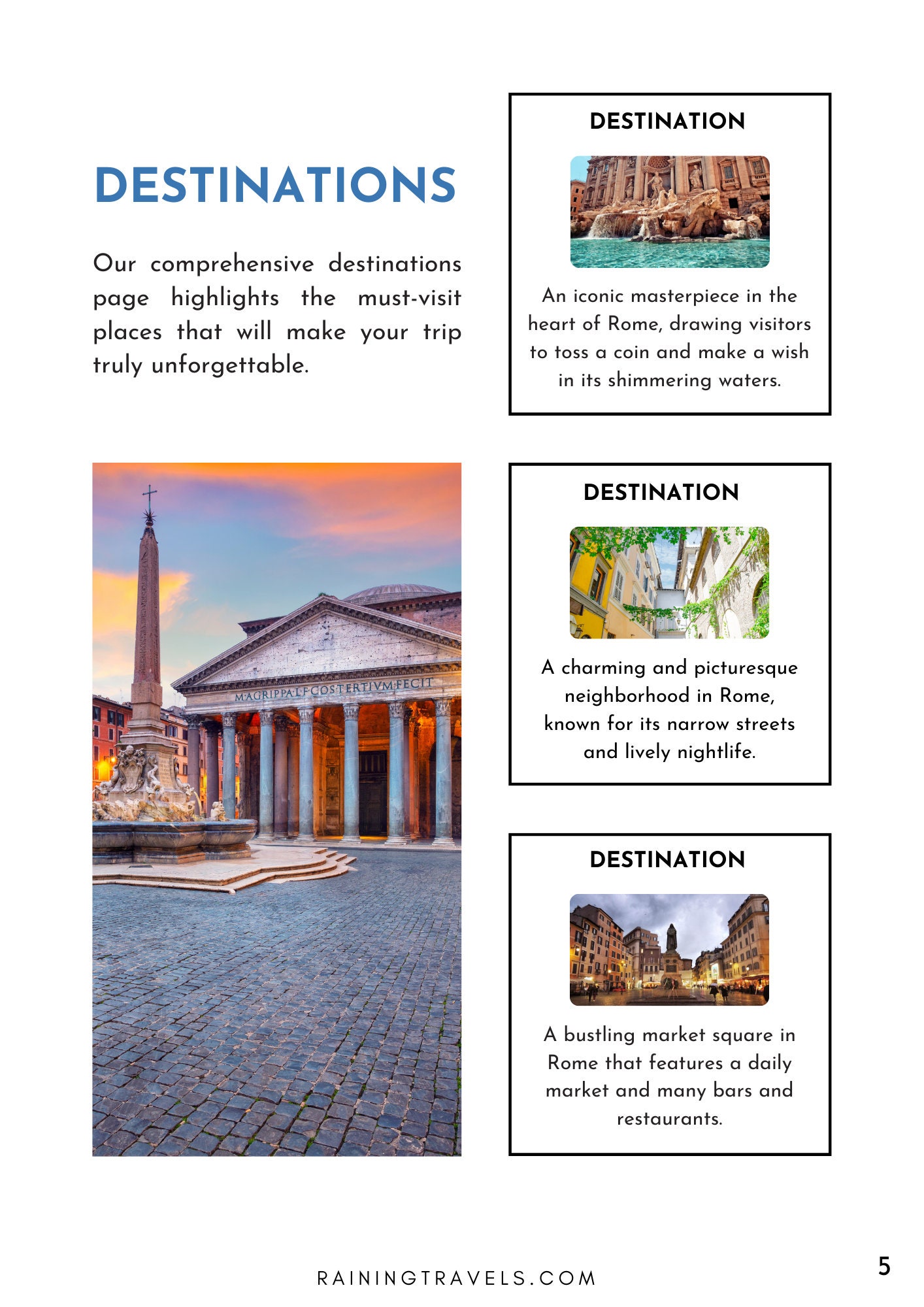 Rome Travel Guide - City Guide, Digital Travel Planner, Italy Trip ...