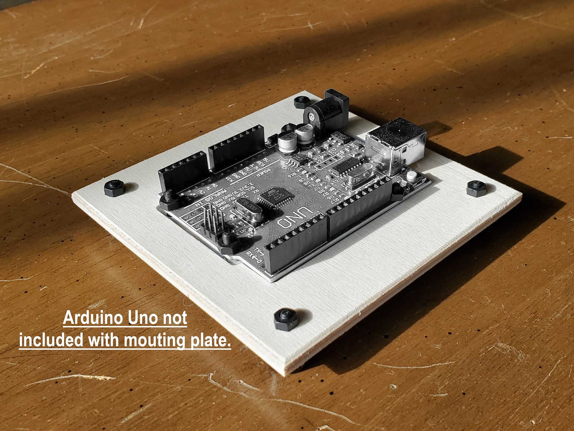 Base Plate For Arduino Uno Mounting Plate For Arduino Uno Arduino Mount Arduino Base Arduino