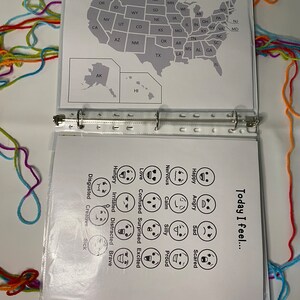 Personalized Preschool Interactive Learning Binder 20 | Etsy