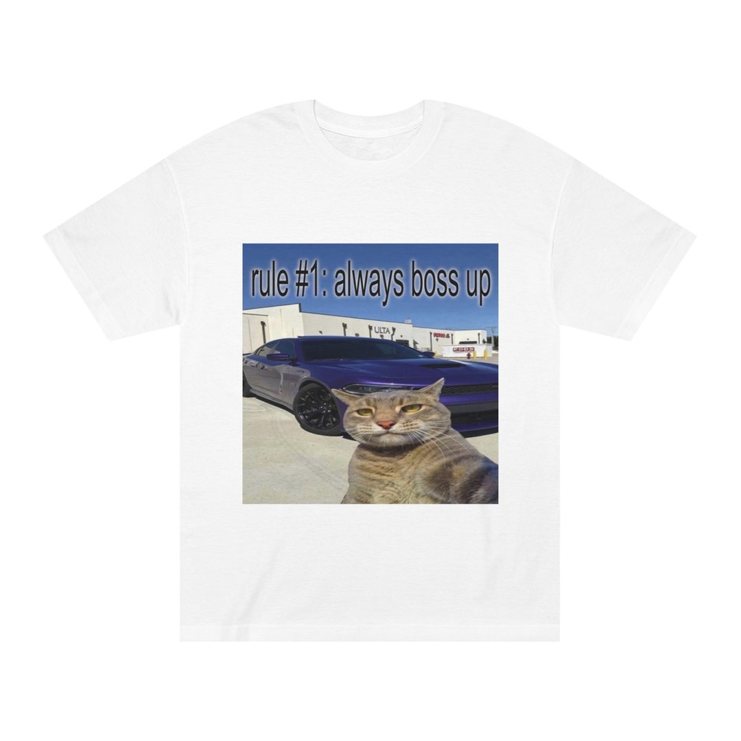 Rule 1 Cat Meme T-shirt - Etsy
