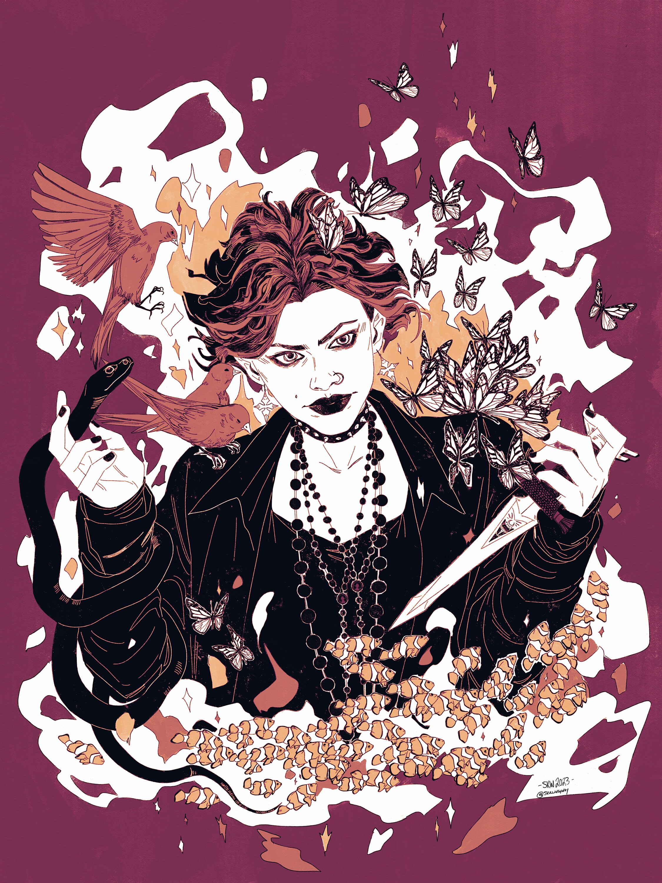 Nancy Downs the Craft fanart Print - Etsy