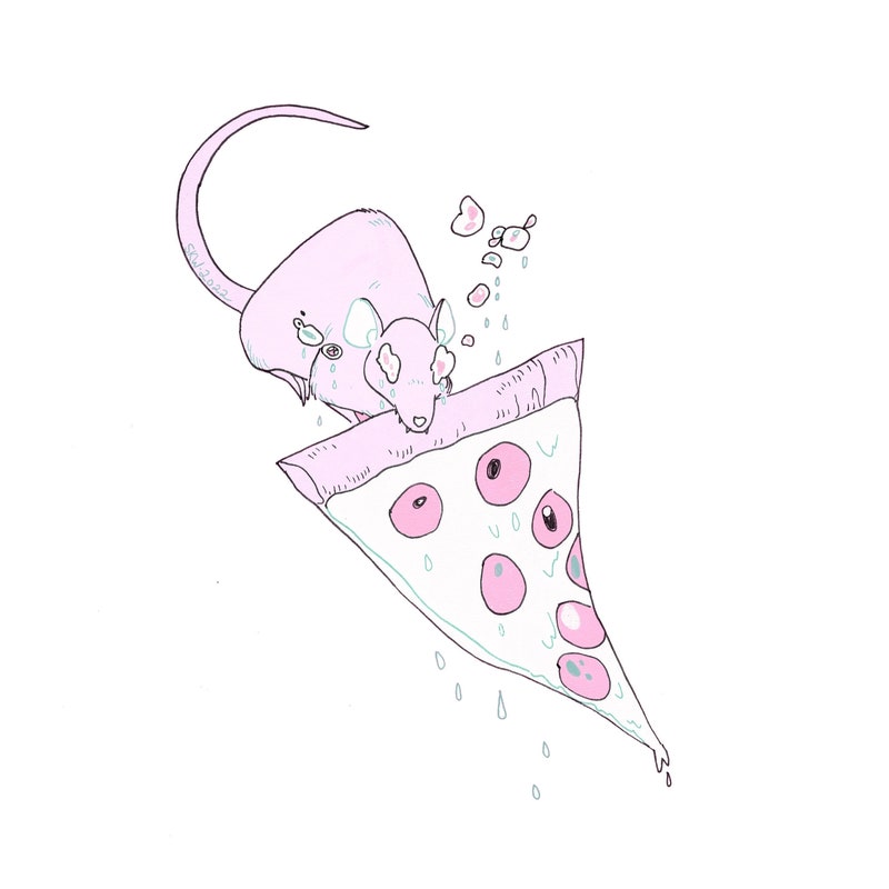 Pizza Rat - Etsy