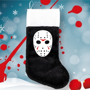 Jason Voorhees Black Christmas Stocking Horror Slasher Movie Christmas ...