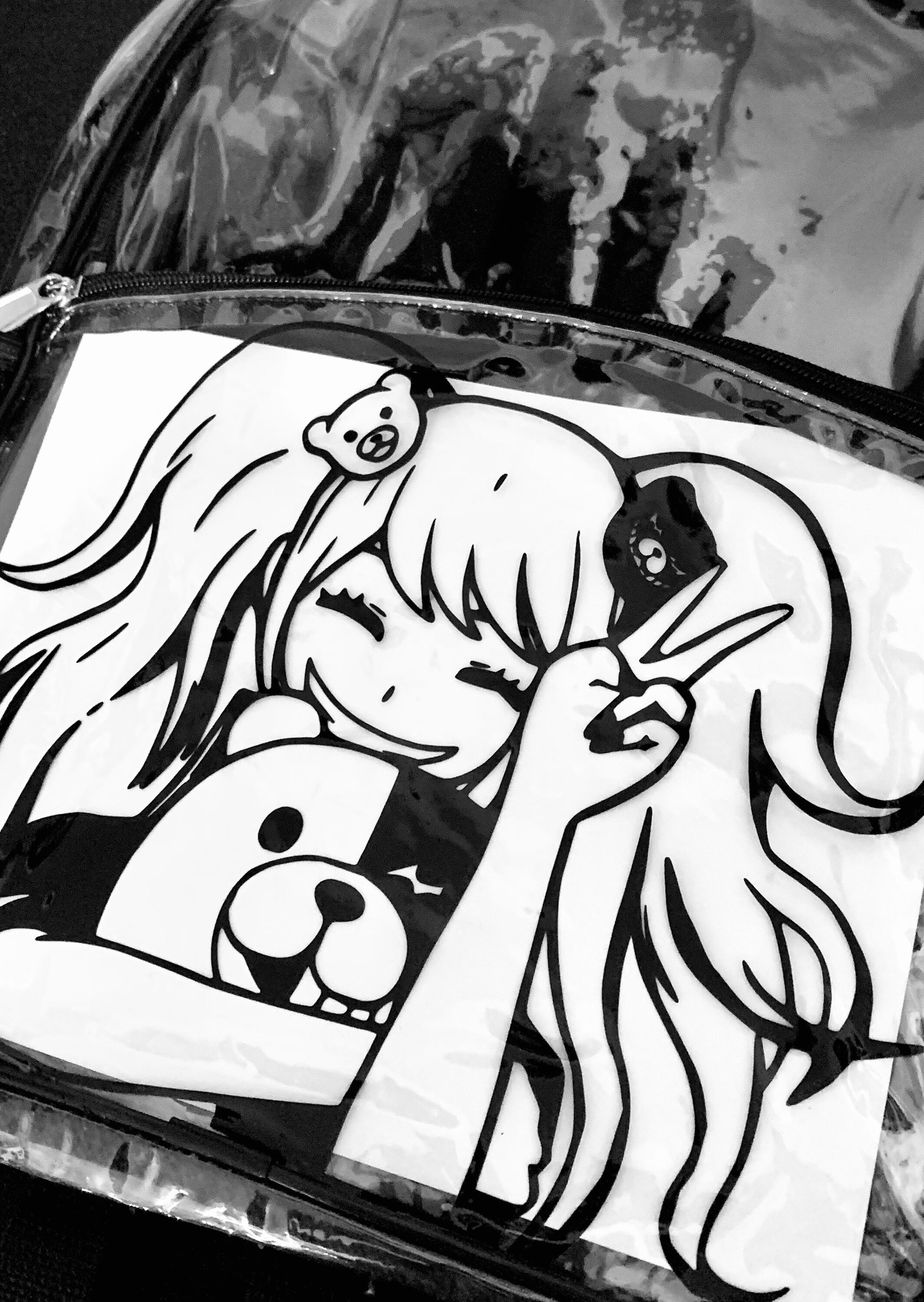 Junko Danganronpa Clear Backpack for Adults or Kids 15 - Etsy