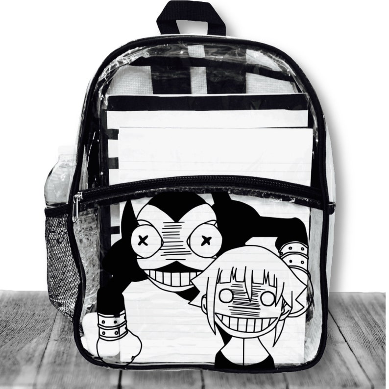 Soul Eater Crona & Ragnarok Clear Backpack Clear Anime 15 - Etsy