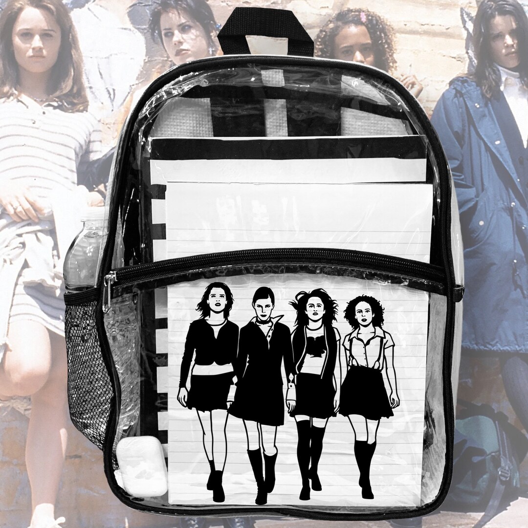 The Craft Clear Backpack | 15” Clear Creepy Spooky Witches Backpack ...