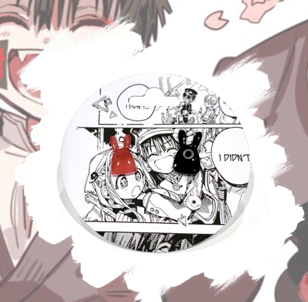 TBHK Tiny Mokke Stud Earrings | Hanako & Tsukasa Mokke Anime Earrings ...