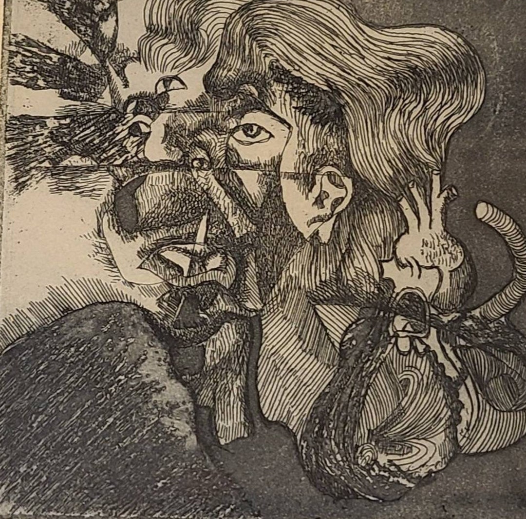 Harrison Kay Miller Artist Proof Print Signed 1969 - Etsy